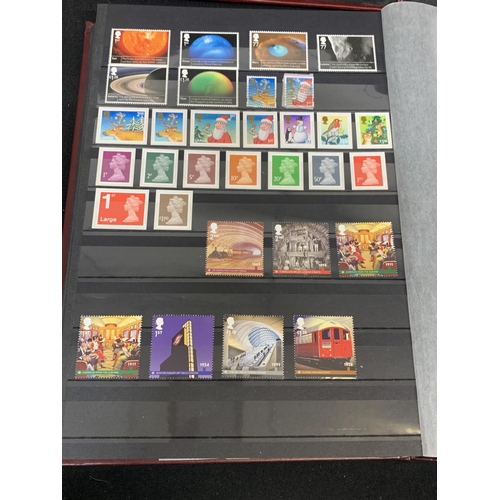 Three Stamp Albums of Mint Stamps and two part stamp albums (on rhs)