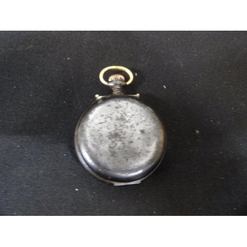 German Military Junghans vibrating alarm Pocket Watch with Gun metal ...