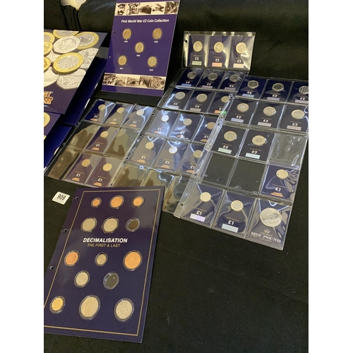 Change Checker £1 Coin Race - 15 Coins plus 21 x £2 Coins and part ...