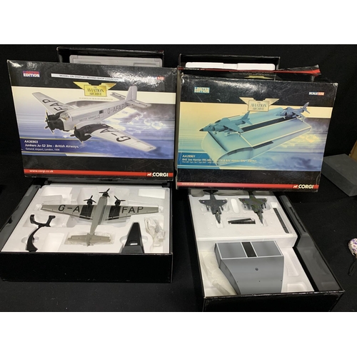 2 boxed Corgi Aircraft models