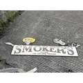 Smokers sign