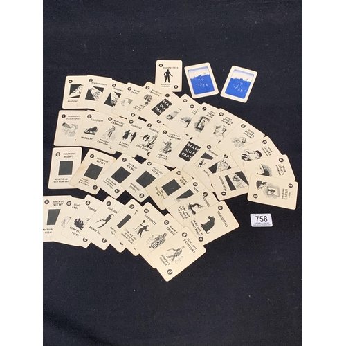WW2 Series Blackout Cards 46 in Total