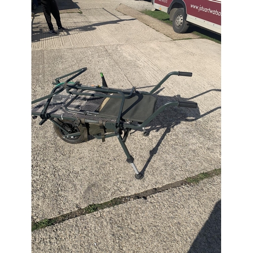 Fishing Barrow and folding seat