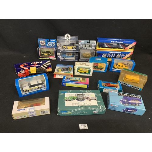 18 Boxed Corgi Collectable Model Vehicles