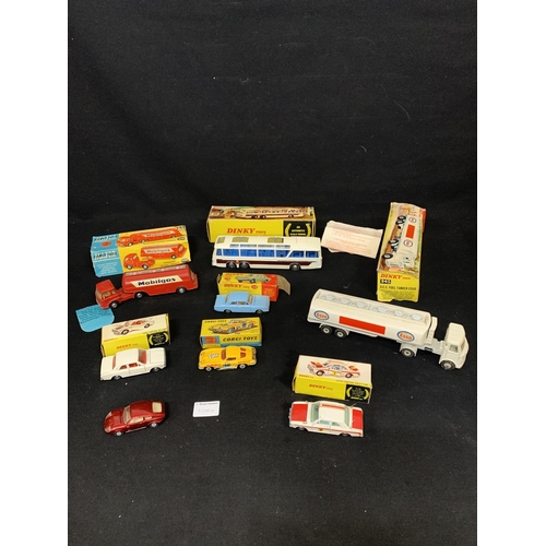 Collecting of boxed original Dinky and Corgi models (7) plus unboxed ...
