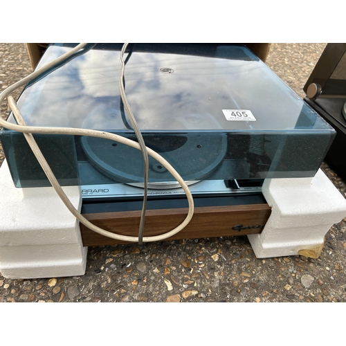 Lenco record deck and garrard record deck