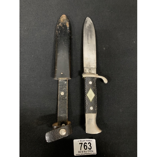 German Dagger in sheath