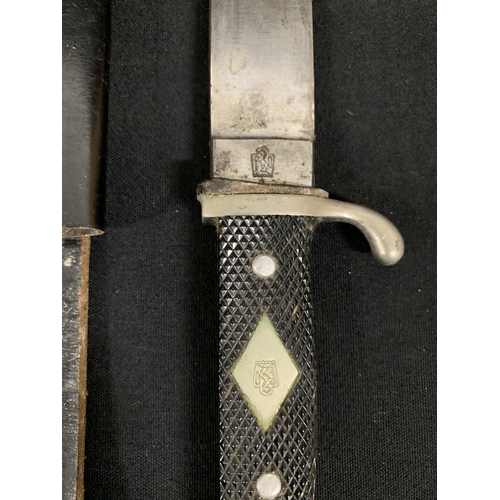 German Dagger in sheath
