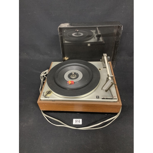 Vintage PE 2001 Turntable