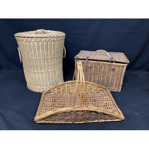 Three baskets
