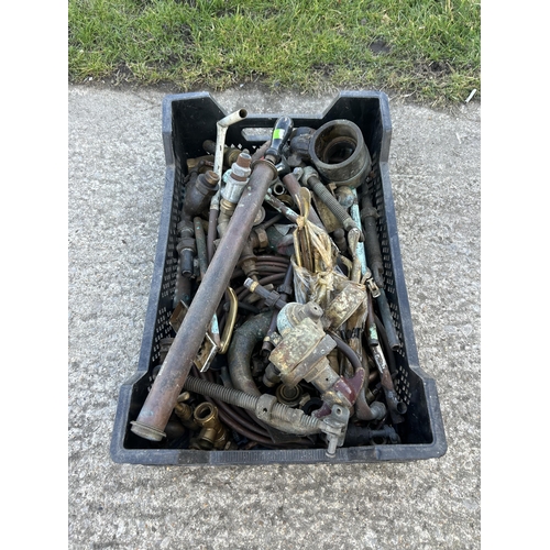 A Tray of assorted scrap metal