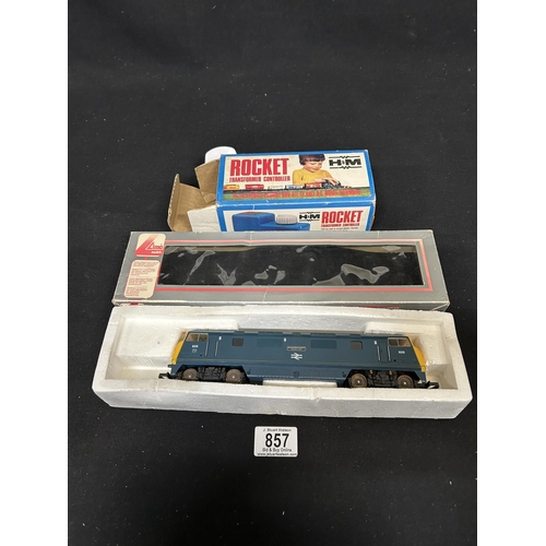 Boxed Lima Class 12/828 Loco and Rocket Transformer Controller