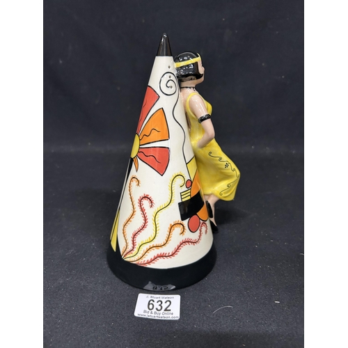 Rare Burnley Lorna Bailey art deco lady, Ltd Edition 312 of 350, sugar ...