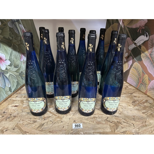 12 Bottles of Pieroth Blue German White Wine