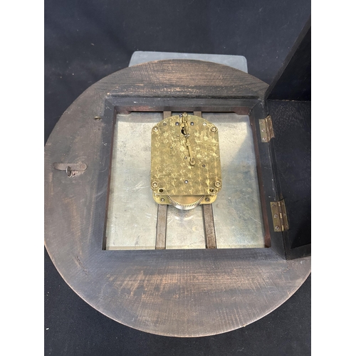 Garrard wall clock, 12" dial, (no key or pendulum)