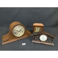 Admirals Hat Mantel Clock with pendulum, wind up clock and Acctim ...