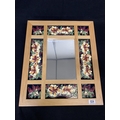 Moorcroft Honeysuckle Heaven Framed Mirror, Limited 13/30, size 50 x 59 cms