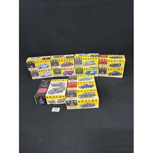 12 Boxed Vanguard Models