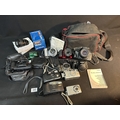 Ten Cameras including Canon EOS 750QD, Nikon Coolpix L830 plus Vivitar lens