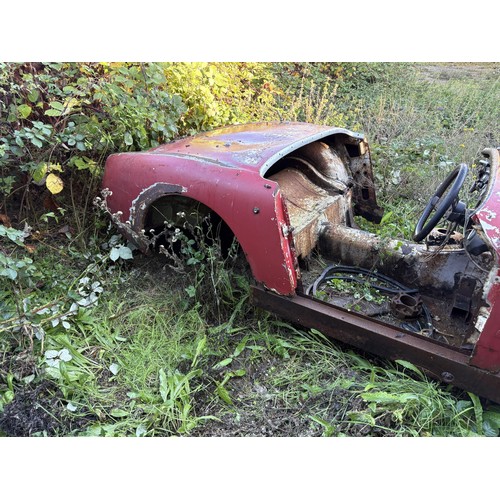 Austin Healey Frog Eye Sprite chassis for parts / restoration. With ...