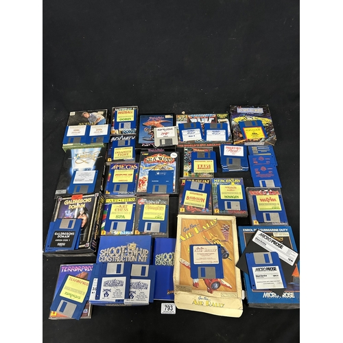 Collection of Amiga Computer Gaming Disks