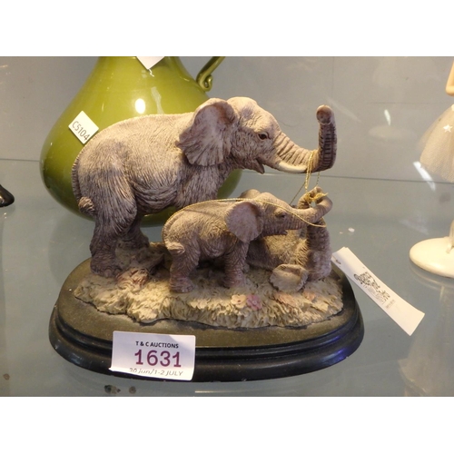 AFRICAN ELEPHANT FIGURINE BY REGENCY FINE ARTS