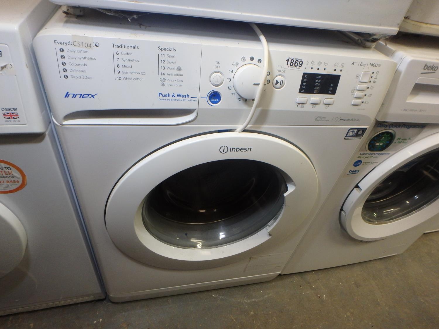 INDESIT INNEX WASHING MACHINE