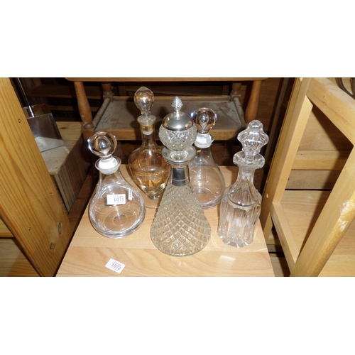 5 BEAUTIFUL DECANTERS