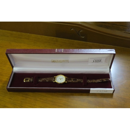 ELIZABETH DUKE AVIVA LADIES WATCH WITH LEATHER STRAP IN PRESENTATION BOX