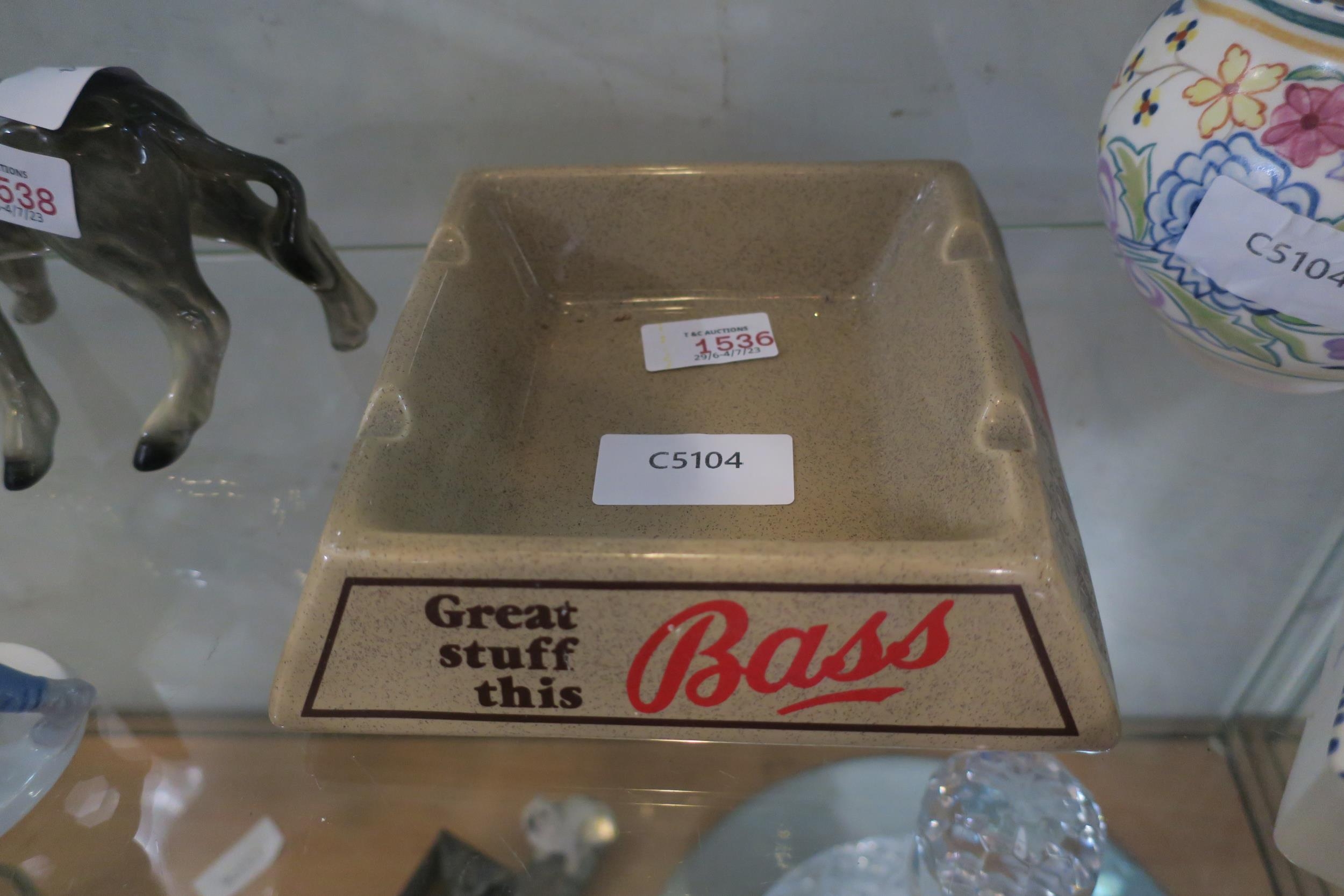 BASS ASHTRAY BY SETON POTTERY