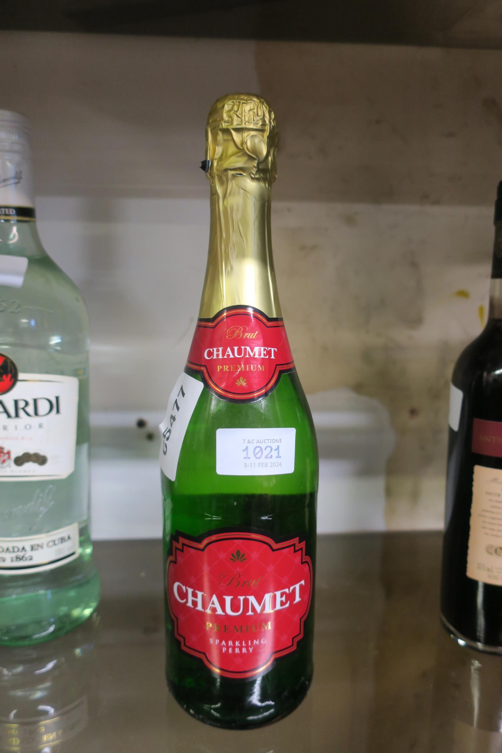BOTTLE OF CHAUMET SPARKLING PERRY
