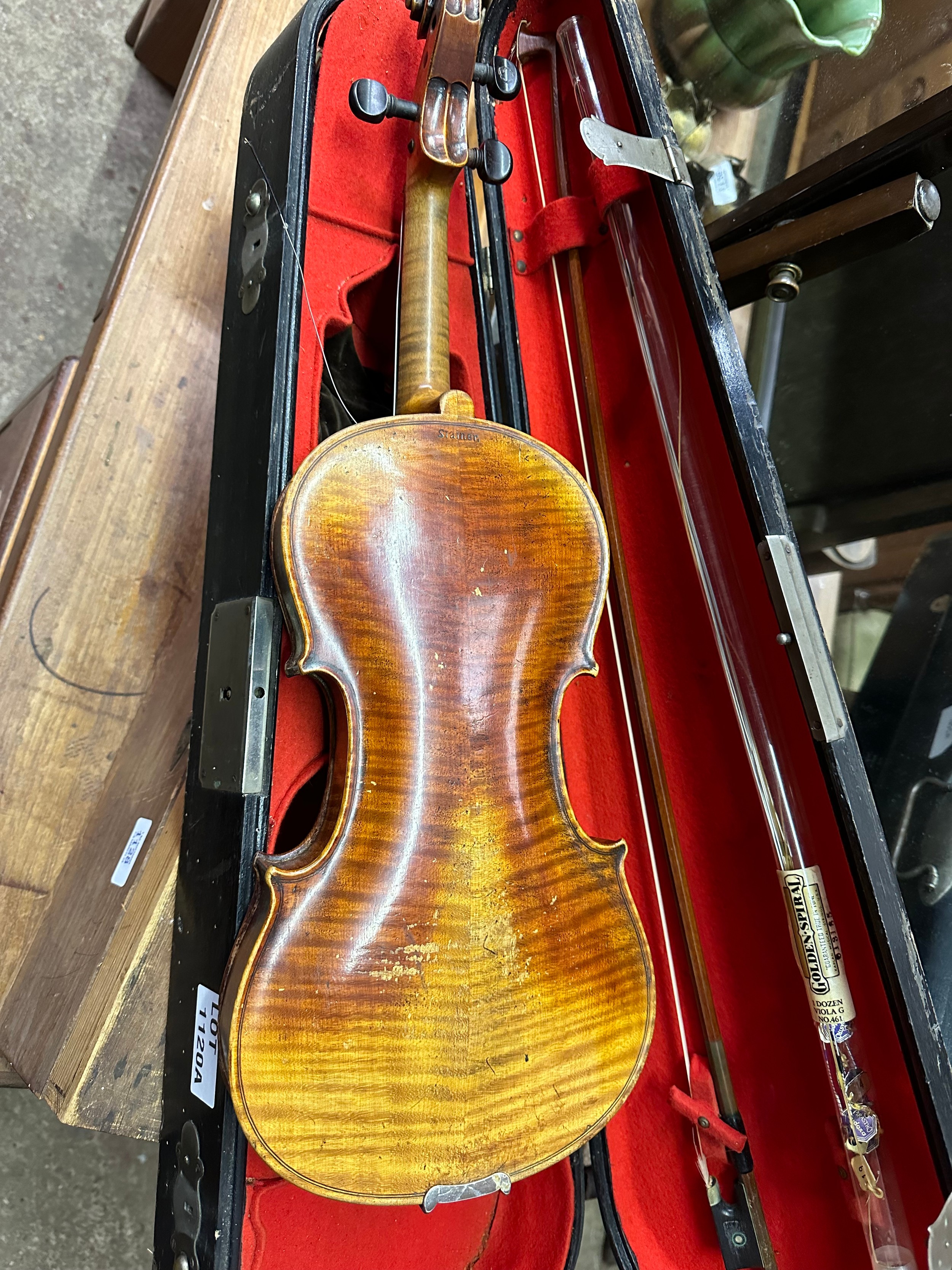 Antique Jacobus Stainer in Absam proppe Oenipontum 16. IN CASE