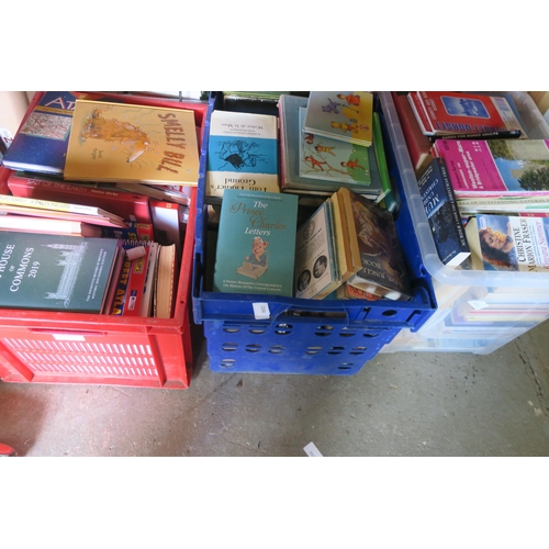 3 LARGE BOXES OF BOOKS