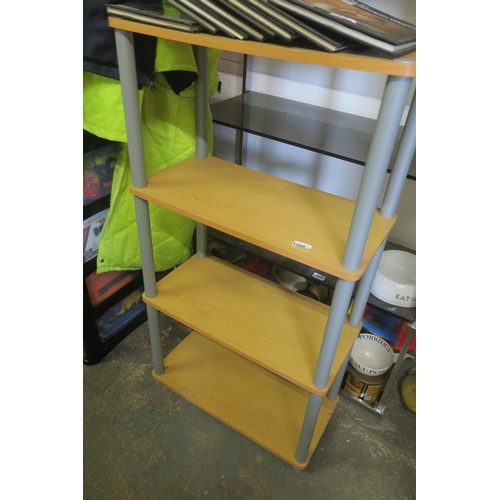 CONTEMPORARY THREE TIER SHELVING UNIT