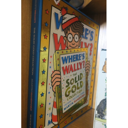 HARDBOUND BOOK - WHERES WALLY? THE SOLID GOLD COLLECTION BY MARTIN HANDFORD