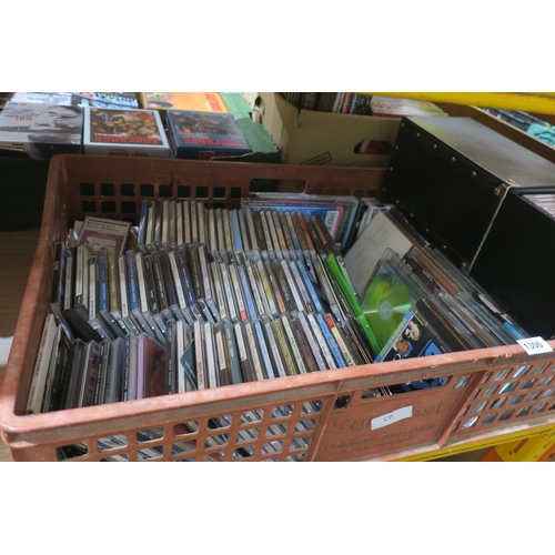 CRATE OF CDS AND CASES