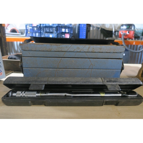WRENCH AND FULL TOOL BOX