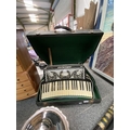 Cased Alvari Italian accordion