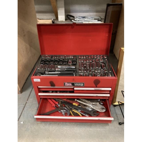 Power Devil chrome Vanadium tool kit chest cabinet (PDTKT35A ...