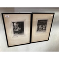 2 framed Jean-Louis Ernest Messonier etching prints inc. "The Critics ...