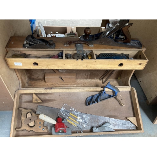 Joiners tool chest & tools inc. Record No. 078 plane, Record No. 05 1/2 ...