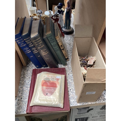 Collection of loose stamps, Simplex Junior stamp album, "A Leg At Each ...