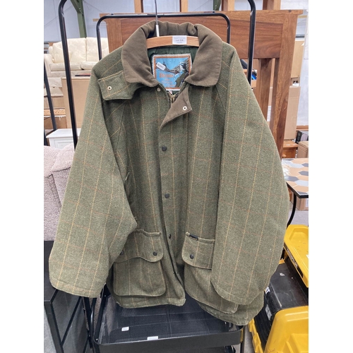 Bronte tweed shooting jacket 52 chest