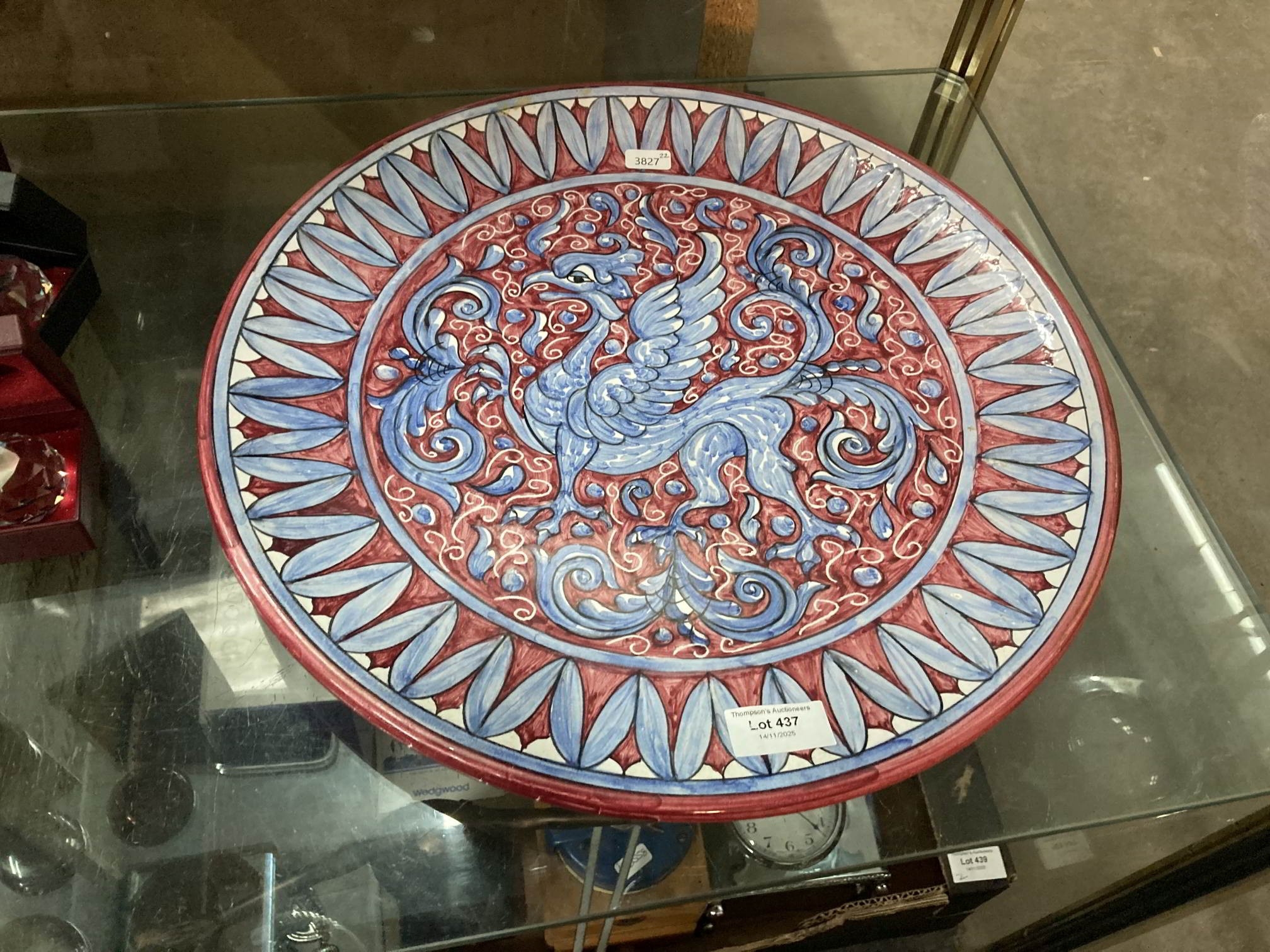 Vintage Baffoni Gubbio Italian wall charger