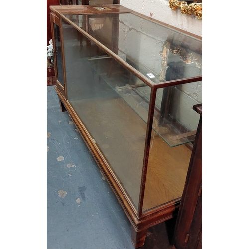Glass Shop Display Counter with Integrated Till - C. 153cm W x 60cm D x ...