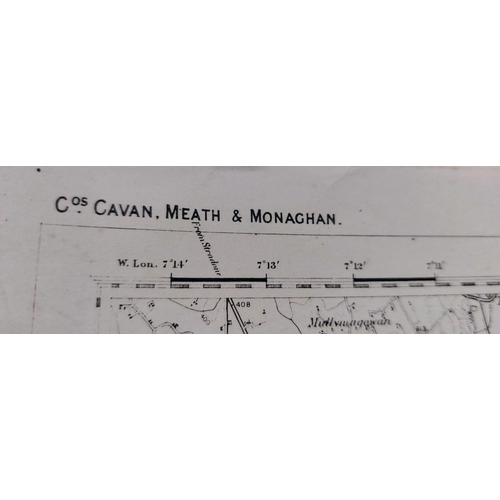 Collection of Old OS Irish Maps - Meath, Westmeath, Longford, Cavan ...