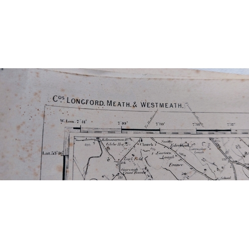Collection of Old OS Irish Maps - Meath, Westmeath, Longford, Cavan ...