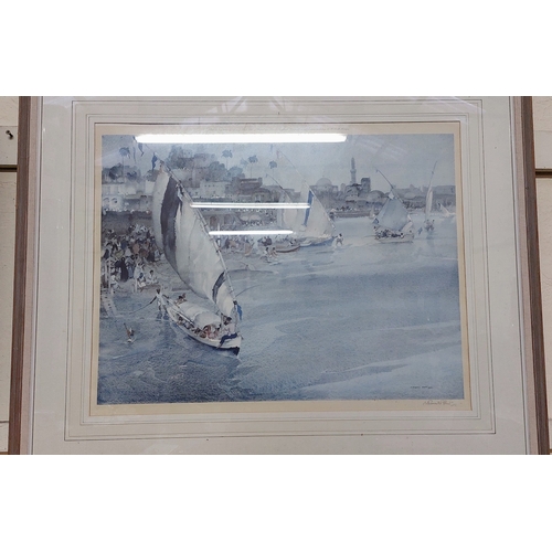 3 Framed W Russell Flint Signed Prints