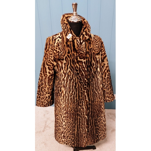 Ocelot Ladies Fur Jacket by S Jaffa Furs Belfast