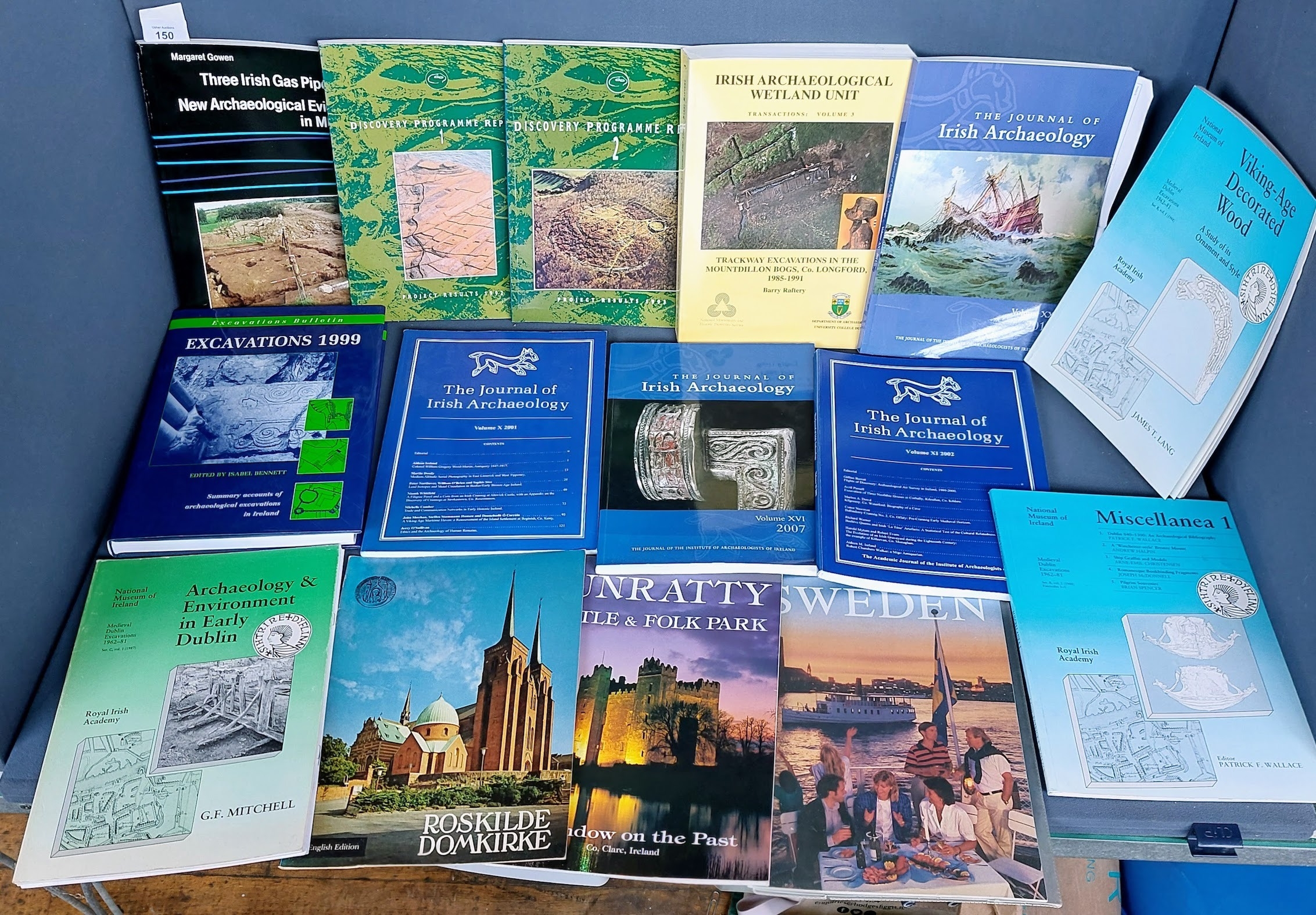 Irish Archaeological Excavation Records - inc Viking Age Decorated Wood ...